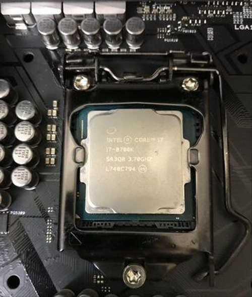 Intel core i7 8700k + Maximus X Hero (WiFi)