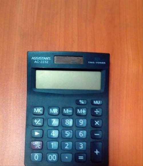 Калькулятор Assistant AC-2232 10х14 см