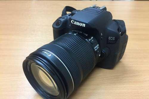Canon 700d Canon 18-135 STM