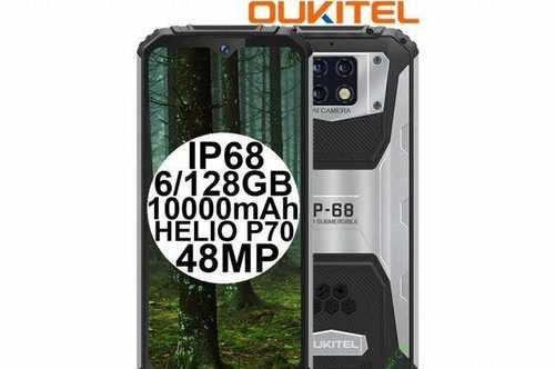 Новый Oukitel WP6 Black IP68 6/128GB 10000mAh 48MP