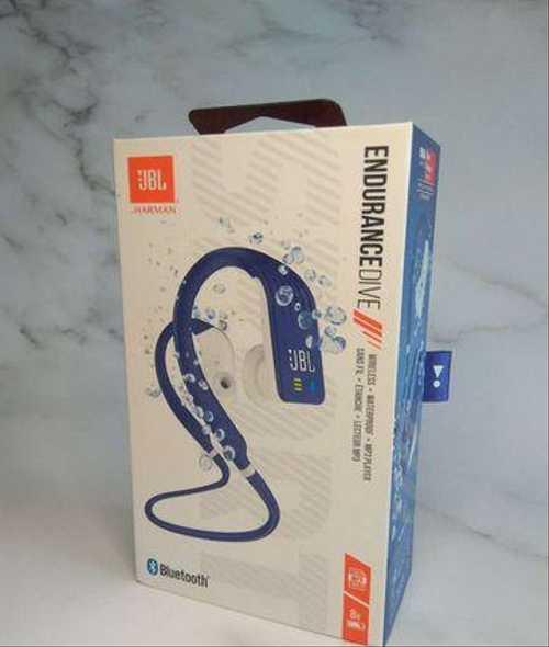 Водонепроницаемые наушники JBL Endurance dive сини