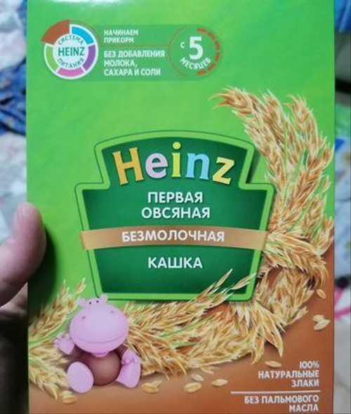 Каша безмолочная овсяная Heinz