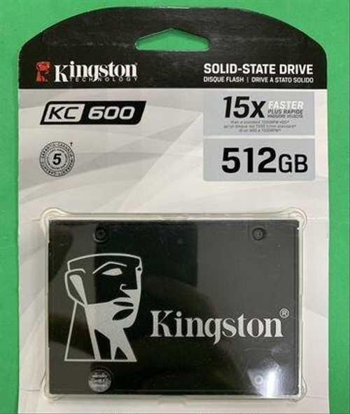 Kingston KC600 512gb SKC600/512G, NEW нал/безнал