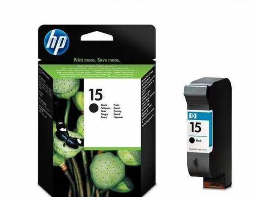 Картридж оригинал HP №15 C6615DE, Черный