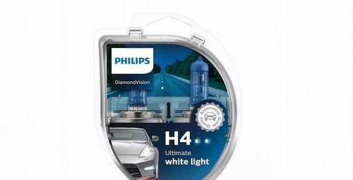 Лампа H4 12V 60/55W Philips DiamondVision