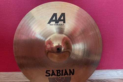Тарелка Sabian 18" AA Thin Crash