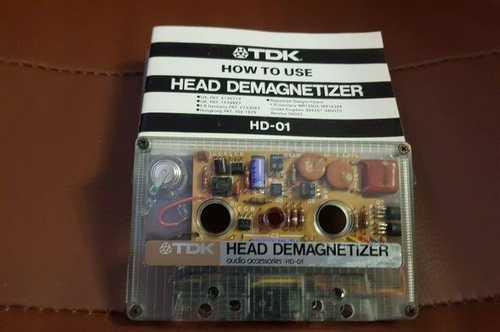Аудиокассета "TDK-HD-01", Head Demagnetizer
