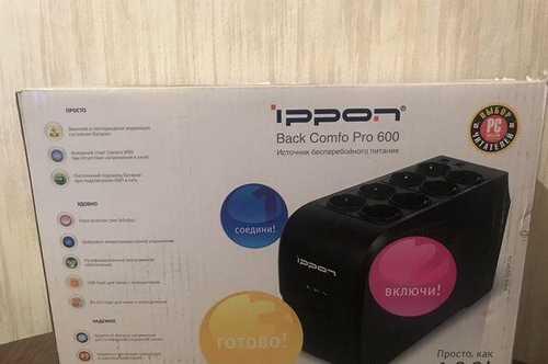 Интерактивный ибп ippon Back Comfo Pro 600