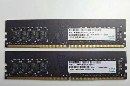Оперативная память DDR4 32Гб