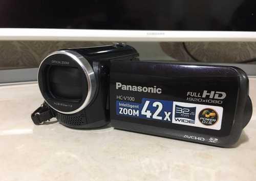 Видеокамера Panasonic HC-V100 fullHD