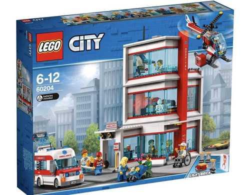 Lego city 60204 городская больница