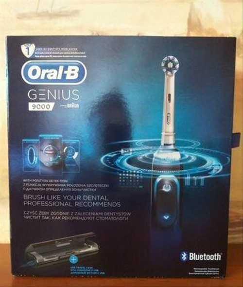 Электрическая зубная щетка Oral-B Genius 9000 Blac