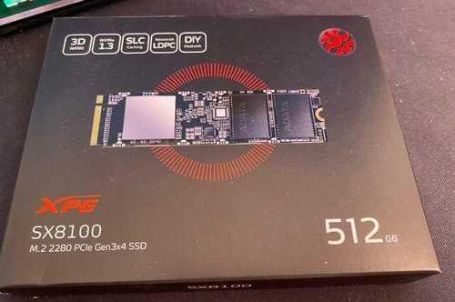 SSD M2 nvme Adata XPG SX8100 3500/1900 мб/сек