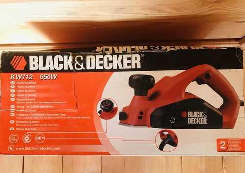 Продам электрорубанок Black & Decker KW 712