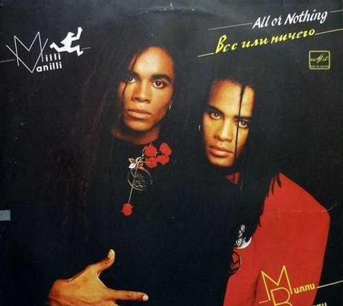 Винил Milli Vanilli (Милли Ванилли) All or Noth