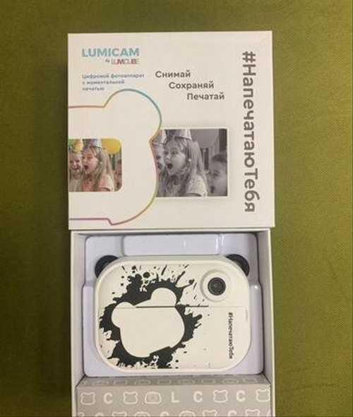 Детский фотоаппарат lumicube