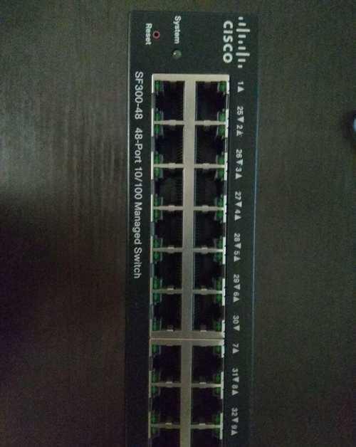 Коммутатор Cisco SF300-48