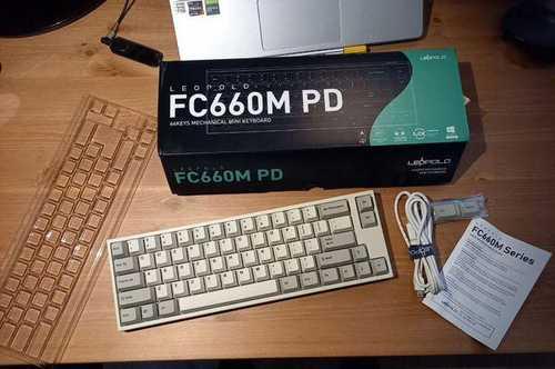 Клавиатура Leopold FC660M White