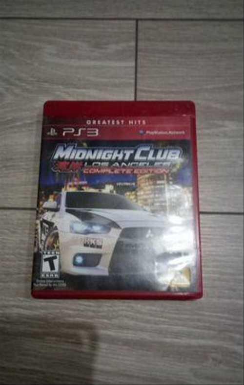 Игра midnight club complete edition для PS 3