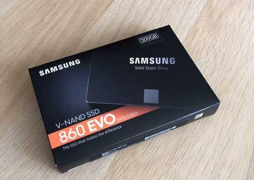 SSD Samsung 860EVO 500GB SATA 2,5"