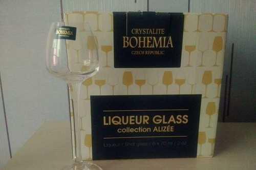 Рюмки бокалы для ликера Crystalite Bohemia Alizee