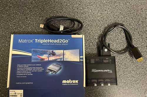 Matrox TripleHead2Go DP Edition мультидисплейный а