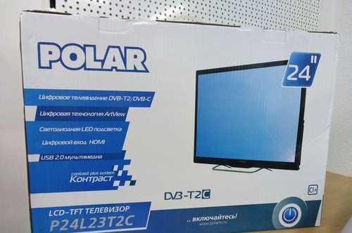 Tелевизор Polar P24L23T2C LED