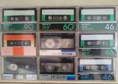 Коллекционные аудиокассеты 70-80х