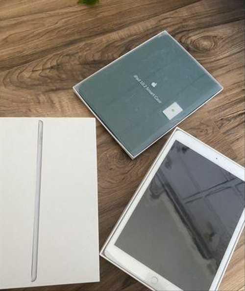 iPad 7 cellular wifi 32 Gb с чехлом