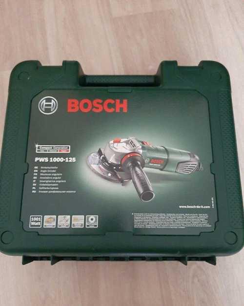 Bosch Pws 1000-125 балгарка ушм