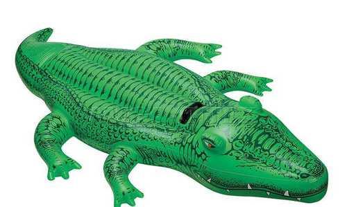 Надувная игрушка Крокодил Lil Gator Ride-On Intex