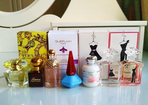 Guerlain, Lancome, Cacharel миниатюры ароматов