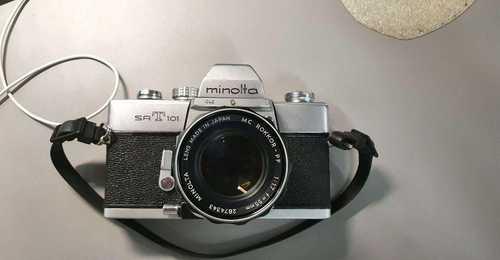 Minolta SRT 101 + MC rokkor-PF F1.7