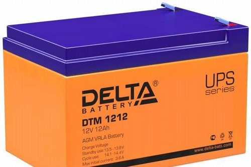 Аккумулятор Delta DTM 1212