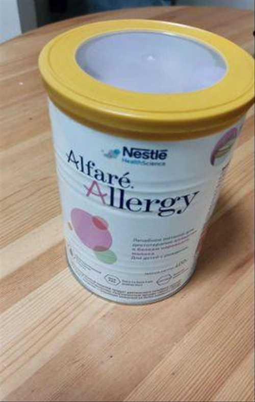 Детская смесь alfare allergy