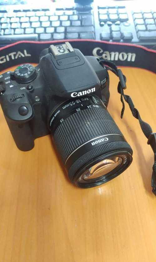 Canon EOS 700D Kit18-55 в отличном состоянии