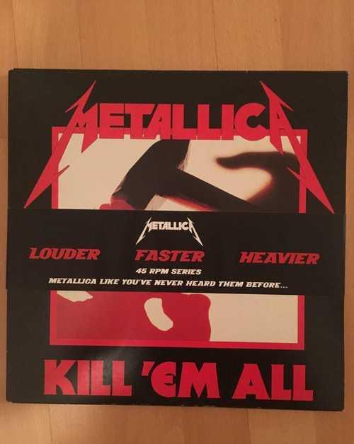 Metallica - Kill em all, 2LP, 45RPM, 2011 reissue