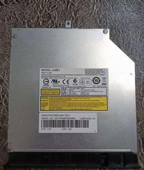 Дисковод SATA DVD-RW Panasonic UJ8E1