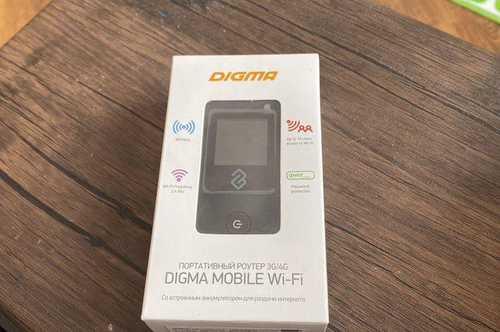 Портативный роутер digma 3g/4g