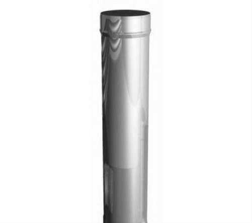 Дымоходная труба одностенная D150 L1000 (Нерж.0,5