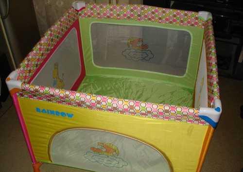 Манеж Baby Care Rainbow
