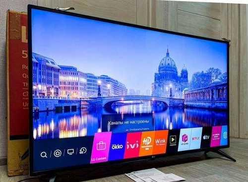 Новый 4K 55" (139 см) Smart TV LG