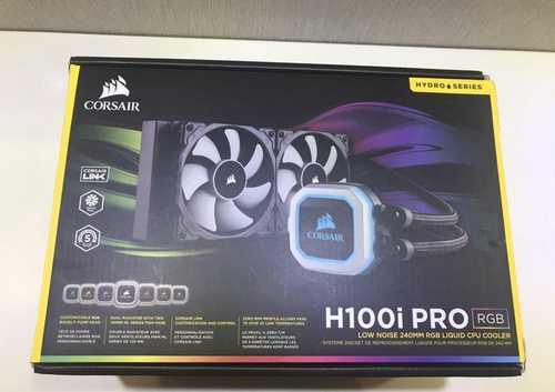 Сво Corsair H100i Pro RGB