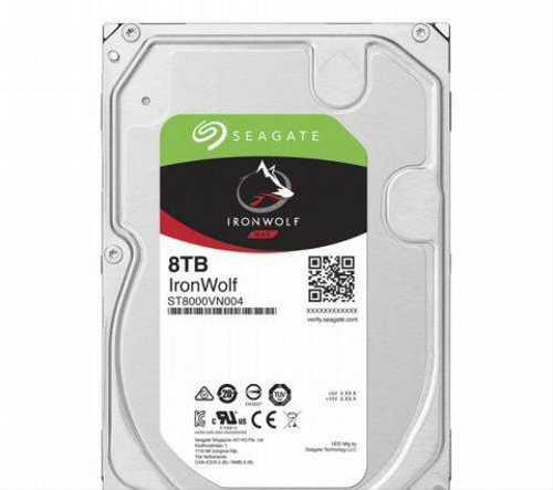 Жесткий диск Seagate IronWolf ST8000VN004 8TB