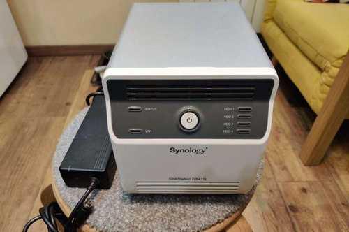 Synology ds411j (NAS на 4 диска)
