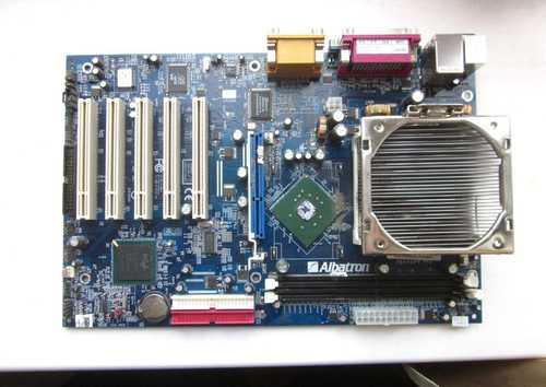 Albatron PX848PV PRO + pentium4
