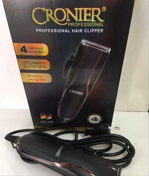 Машинка для стрижки волос cronier cr-108