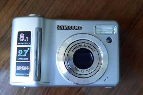 Компактный фотоаппарат Samsung S830