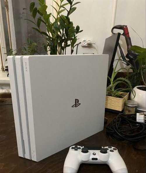 Sony playstation 4 pro white бронь