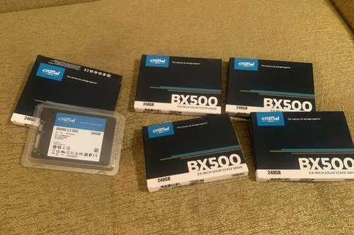 SSD диски 240 gb crusial bx500